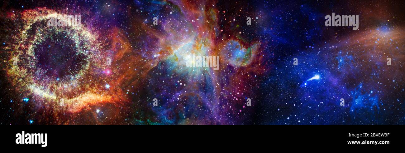 Graphic Abstract Nebula