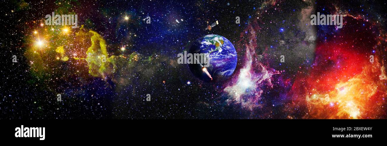 Outer Space Panorama