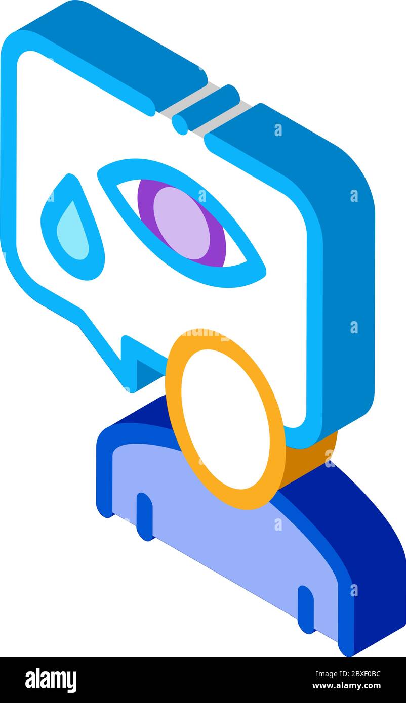 human tears isometric icon vector illustration Stock Vector Image & Art ...