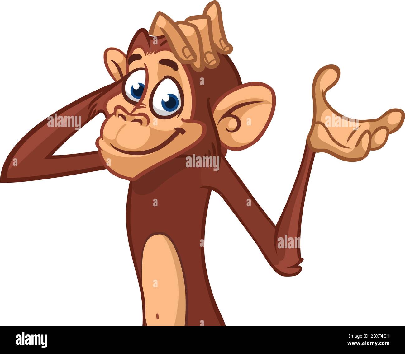 Monkey Scratching Its Head High Resolution Stock Photography and Images ...