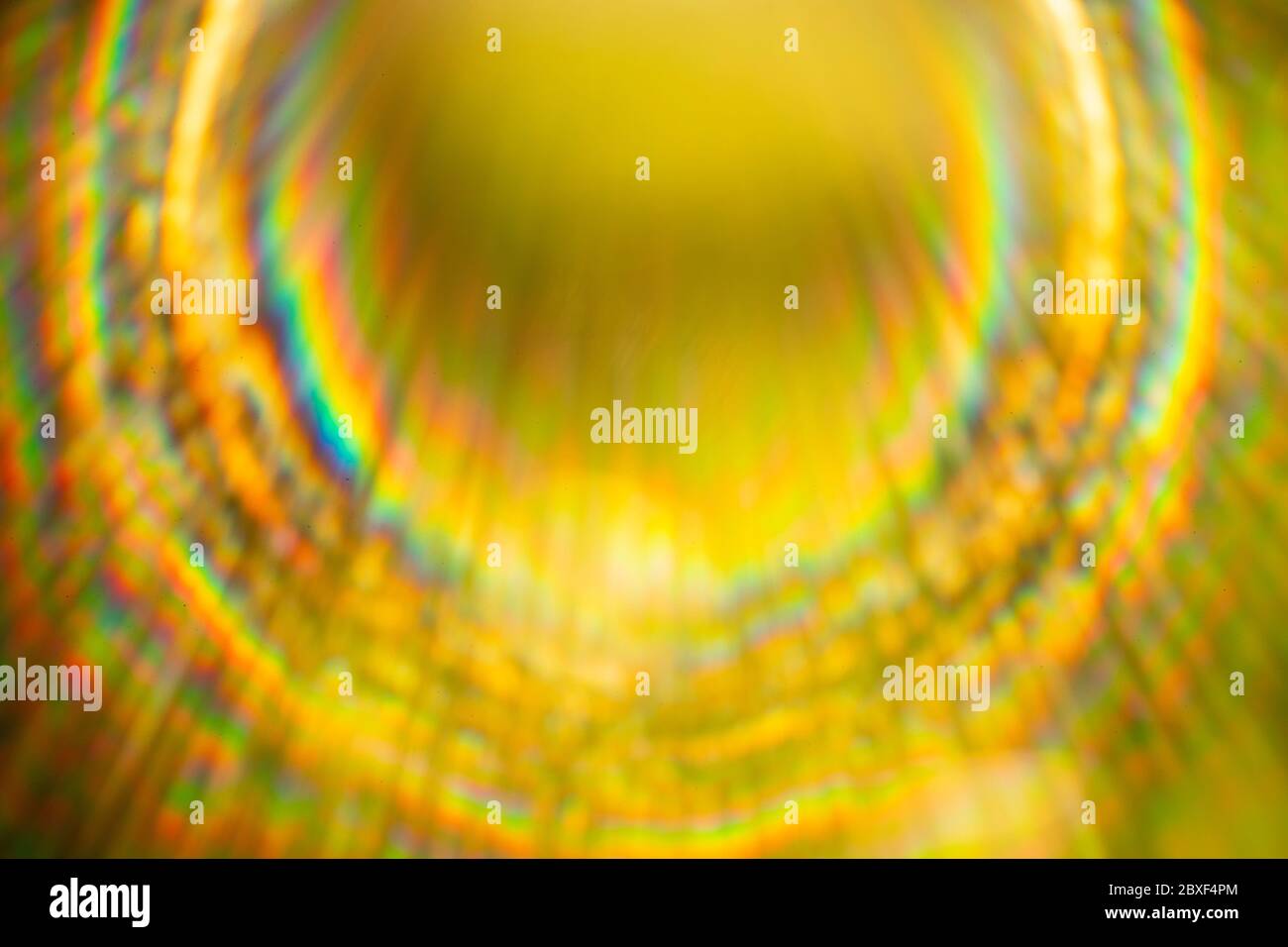 Sun rays spectrum. Solar glow. Blurred natural background Stock Photo ...