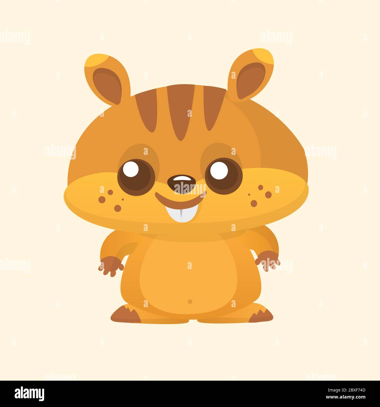 Cute Chipmunk Cartoon