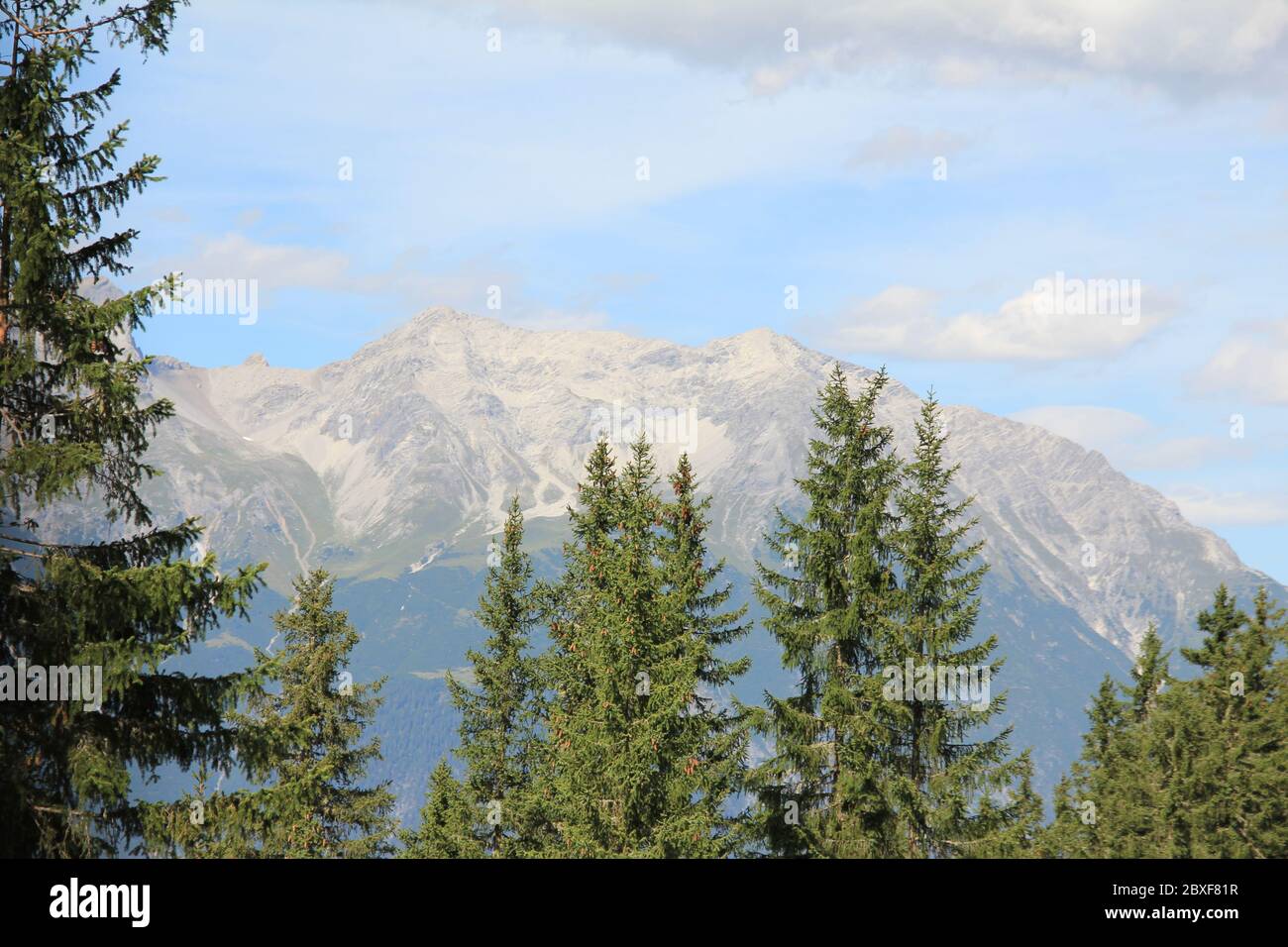 The idyllic village of See in Austria Stock Photo - Alamy