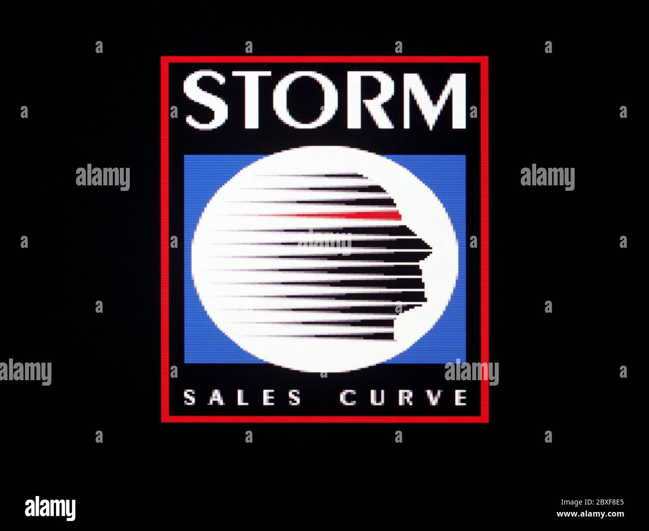 Storm Sales Curve Software Developer Logo - SNES Super Nintendo ...