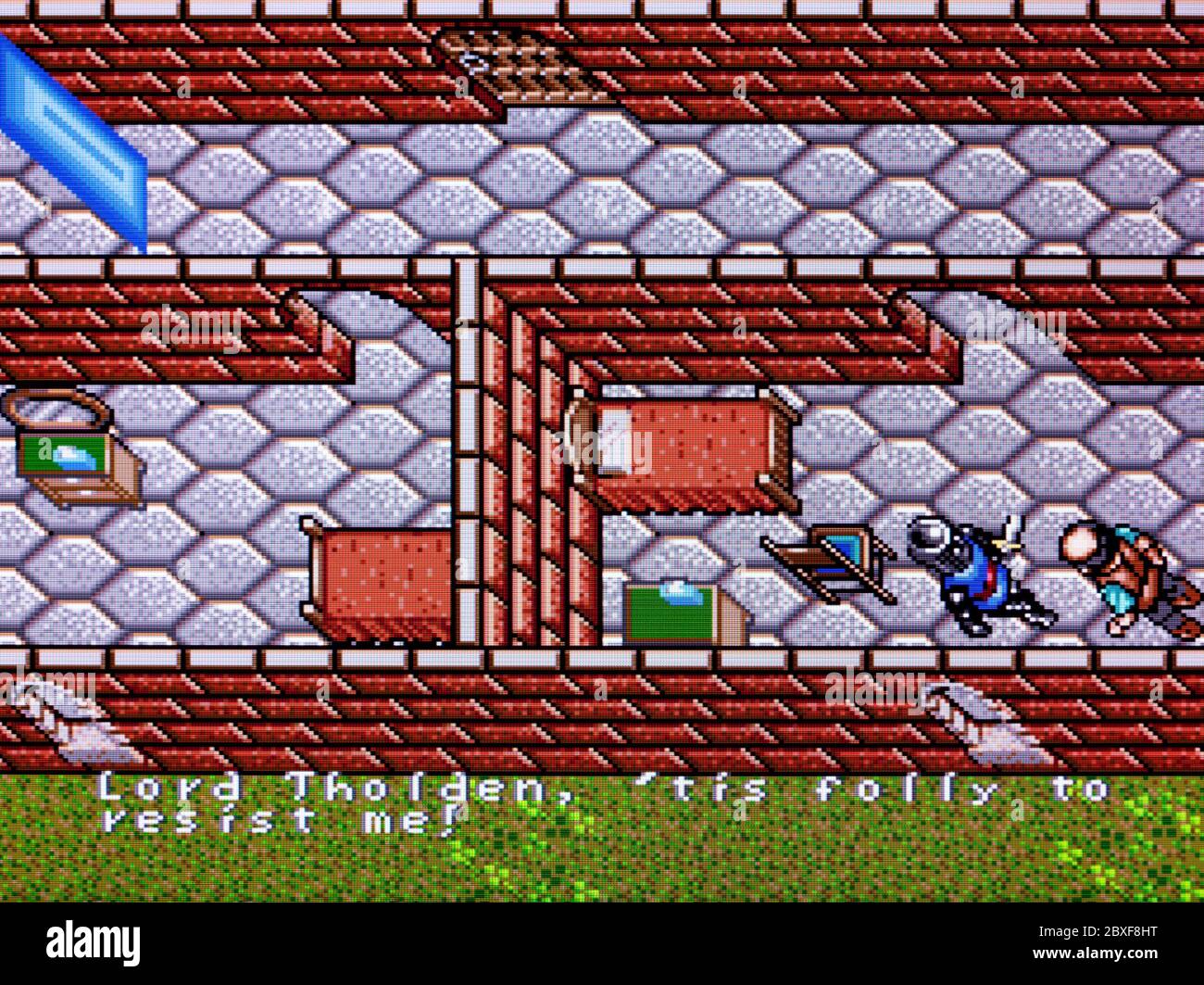 Runes of Virtue - SNES Super Nintendo - Editorial use only Stock Photo ...