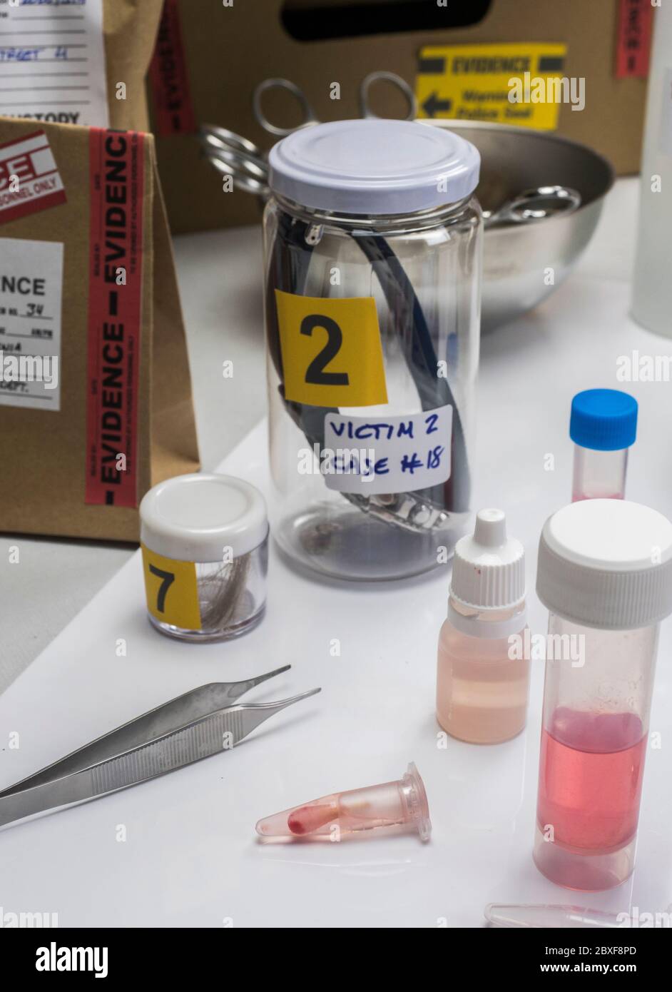 Crime scene investigation kit hi-res stock photography and images - Alamy