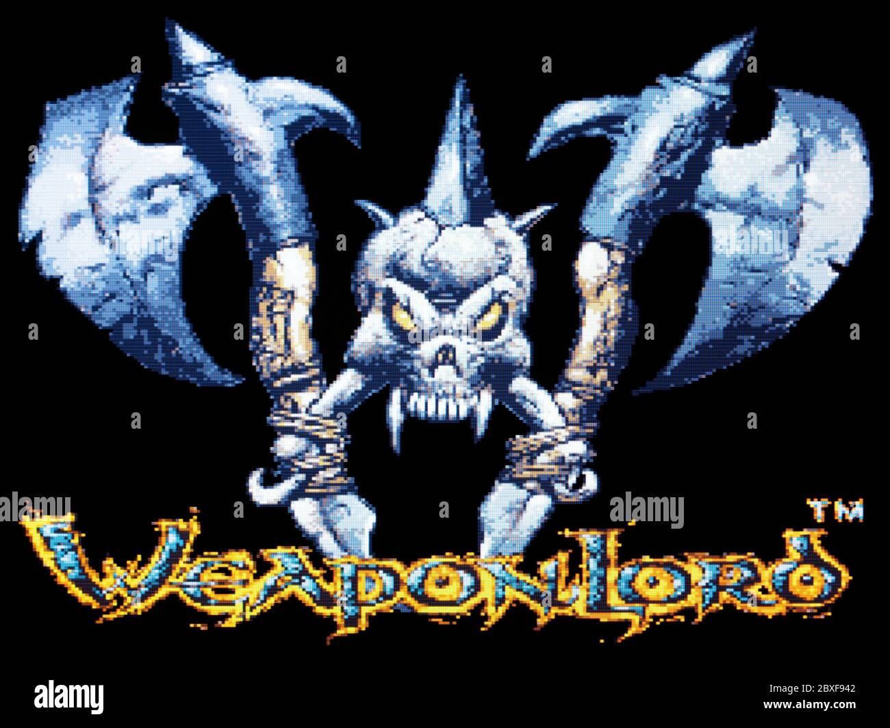 Weapon Lord - SNES Super Nintendo - Editorial use only Stock Photo - Alamy
