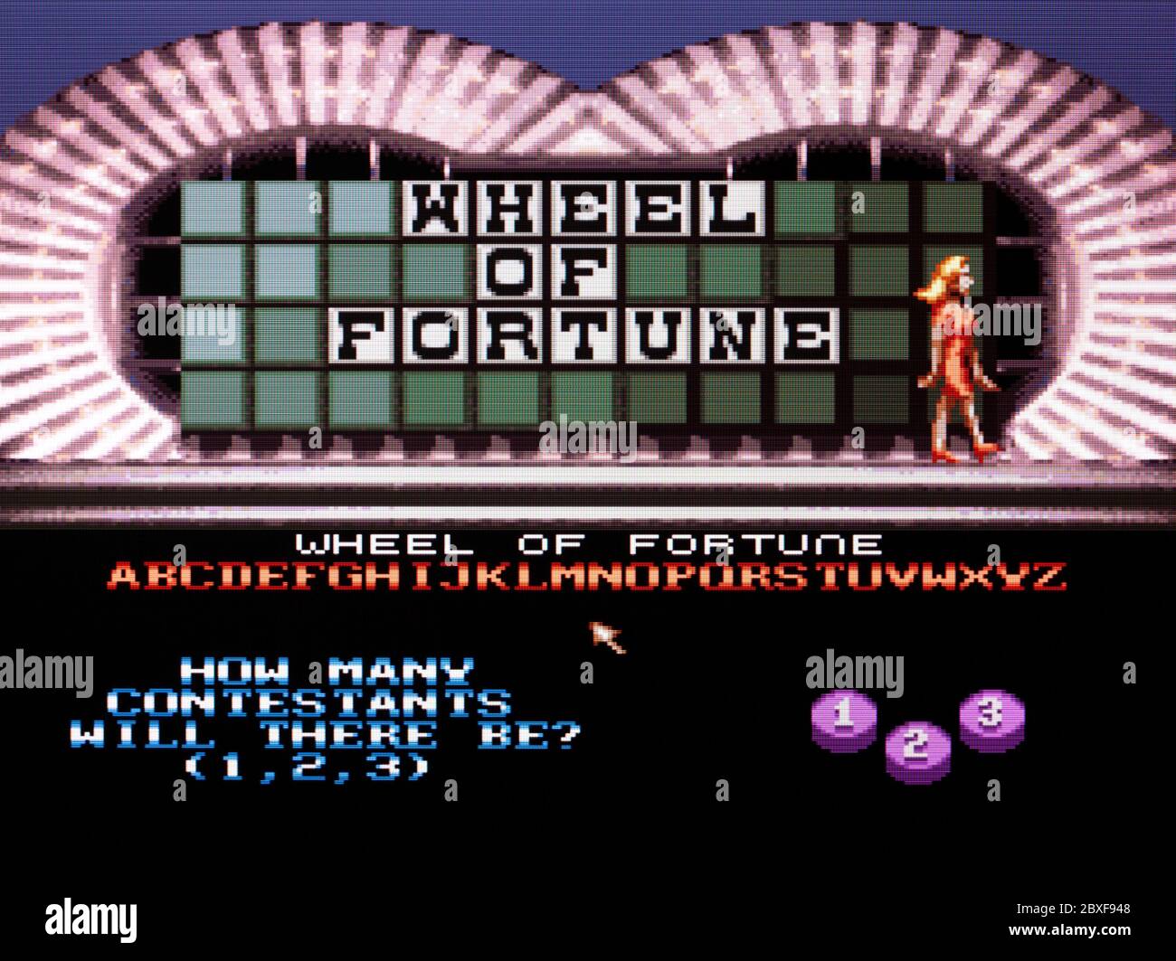 Wheel of Fortune - SNES Super Nintendo - Editorial use only Stock Photo ...