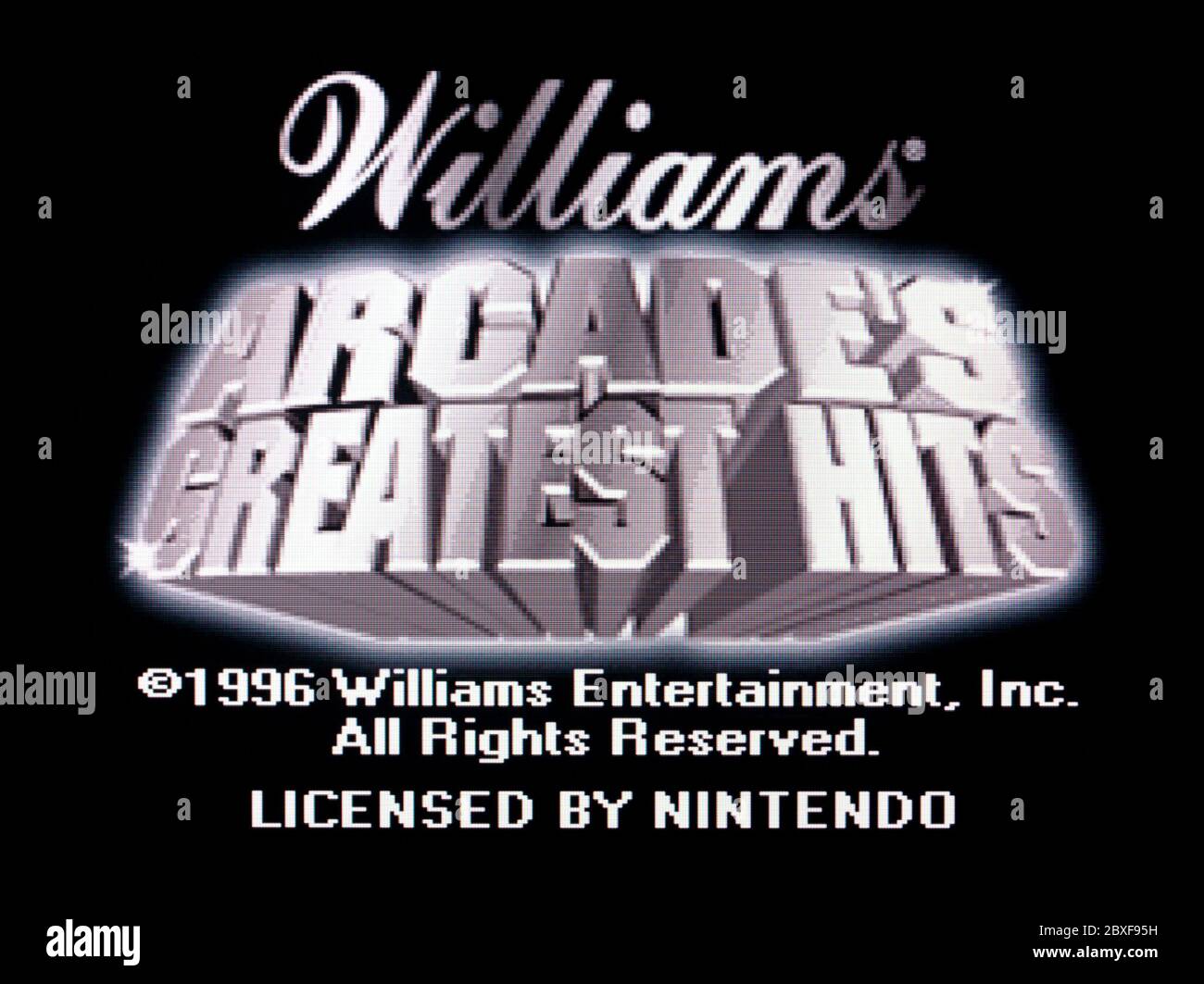 Williams Arcade's Greatest Hits - SNES Super Nintendo - Editorial use ...