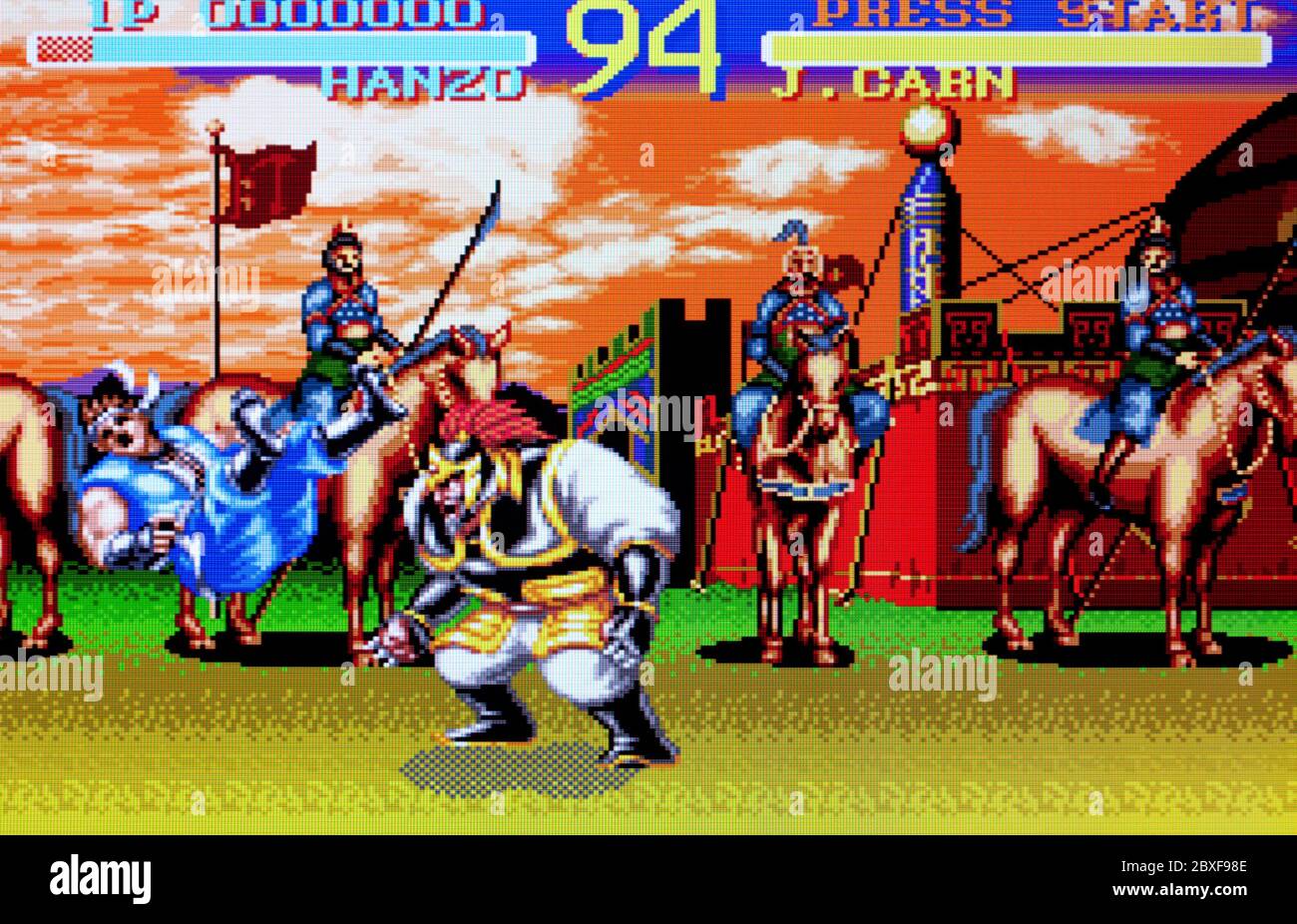 World Heroes - SNES Super Nintendo - Editorial use only Stock Photo - Alamy