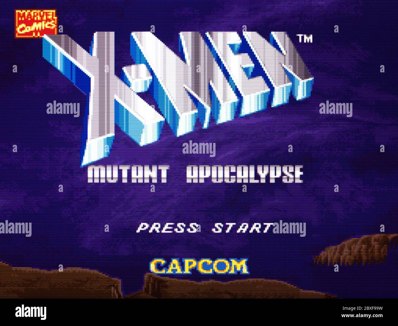 X-Men Mutant Apocalypse - SNES Super Nintendo - Editorial use only ...