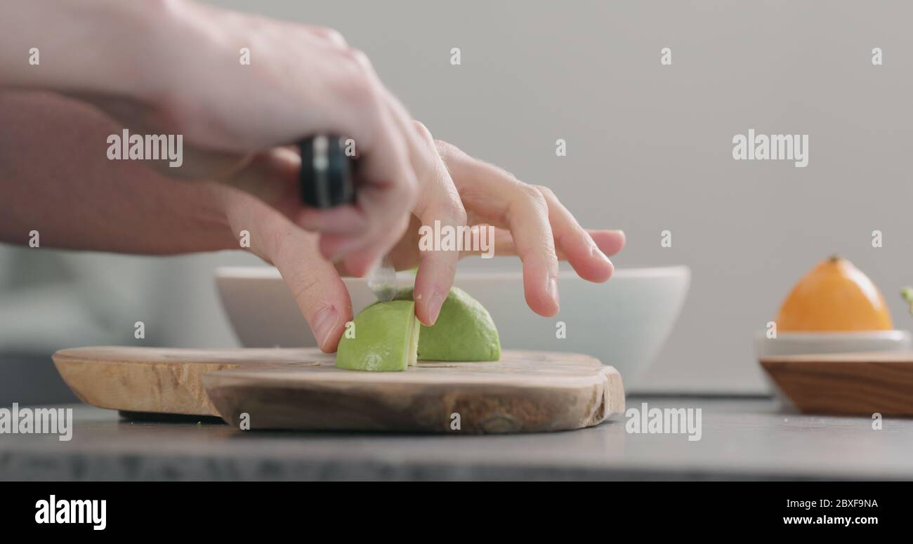 Fat man side view hi-res stock photography and images - Alamy