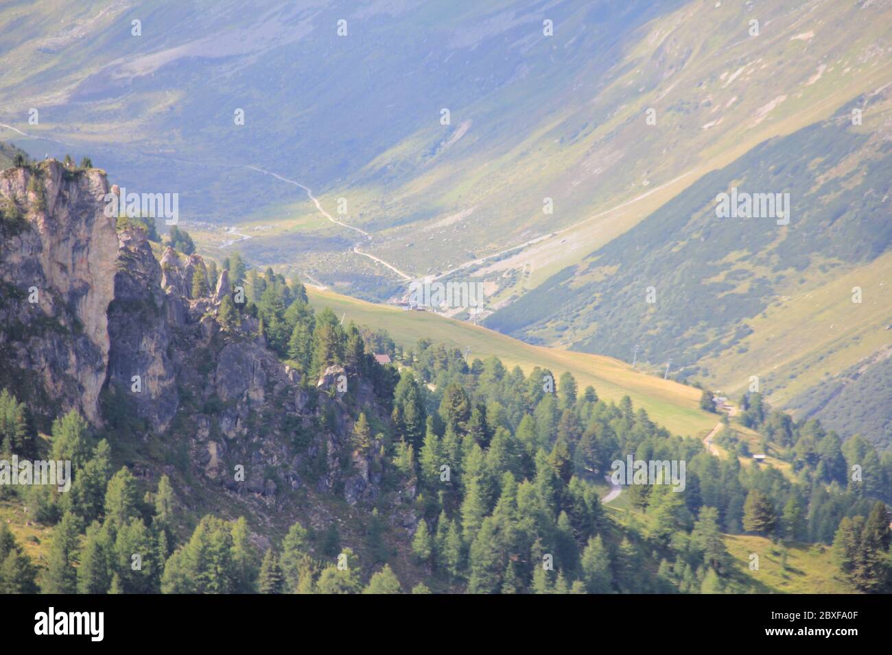 The Silvretta Alps in Austria Stock Photo - Alamy