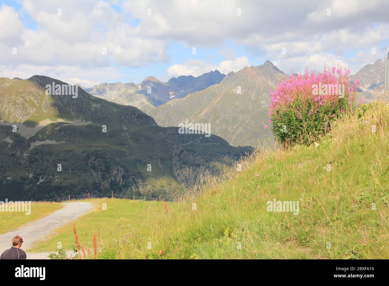 The Silvretta Alps in Austria Stock Photo - Alamy