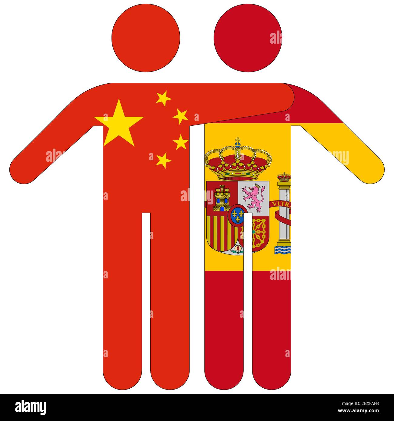 China spain hi-res stock photography and images - Alamy