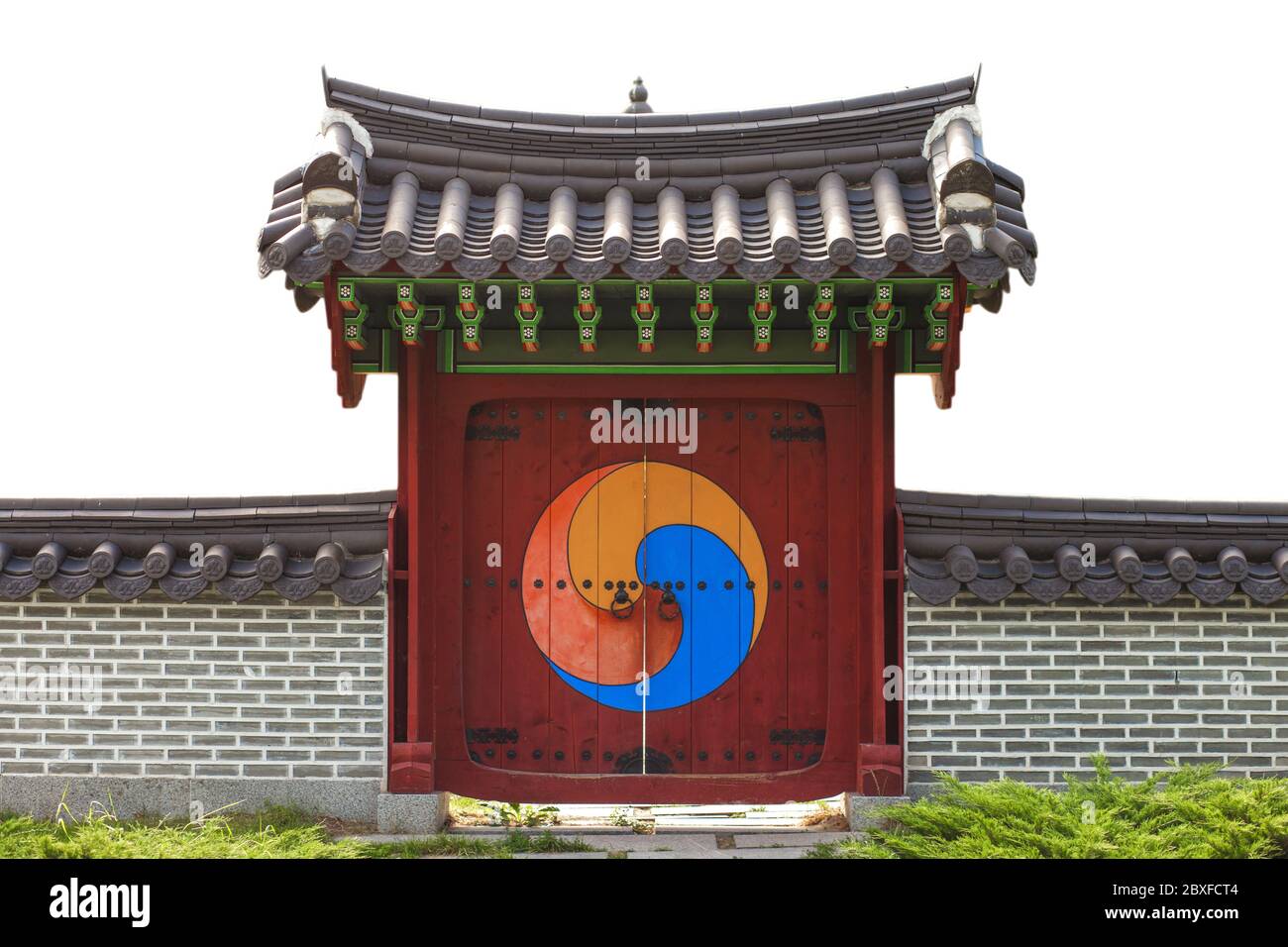 Korean traditional gate hi-res stock photography and images - Alamy