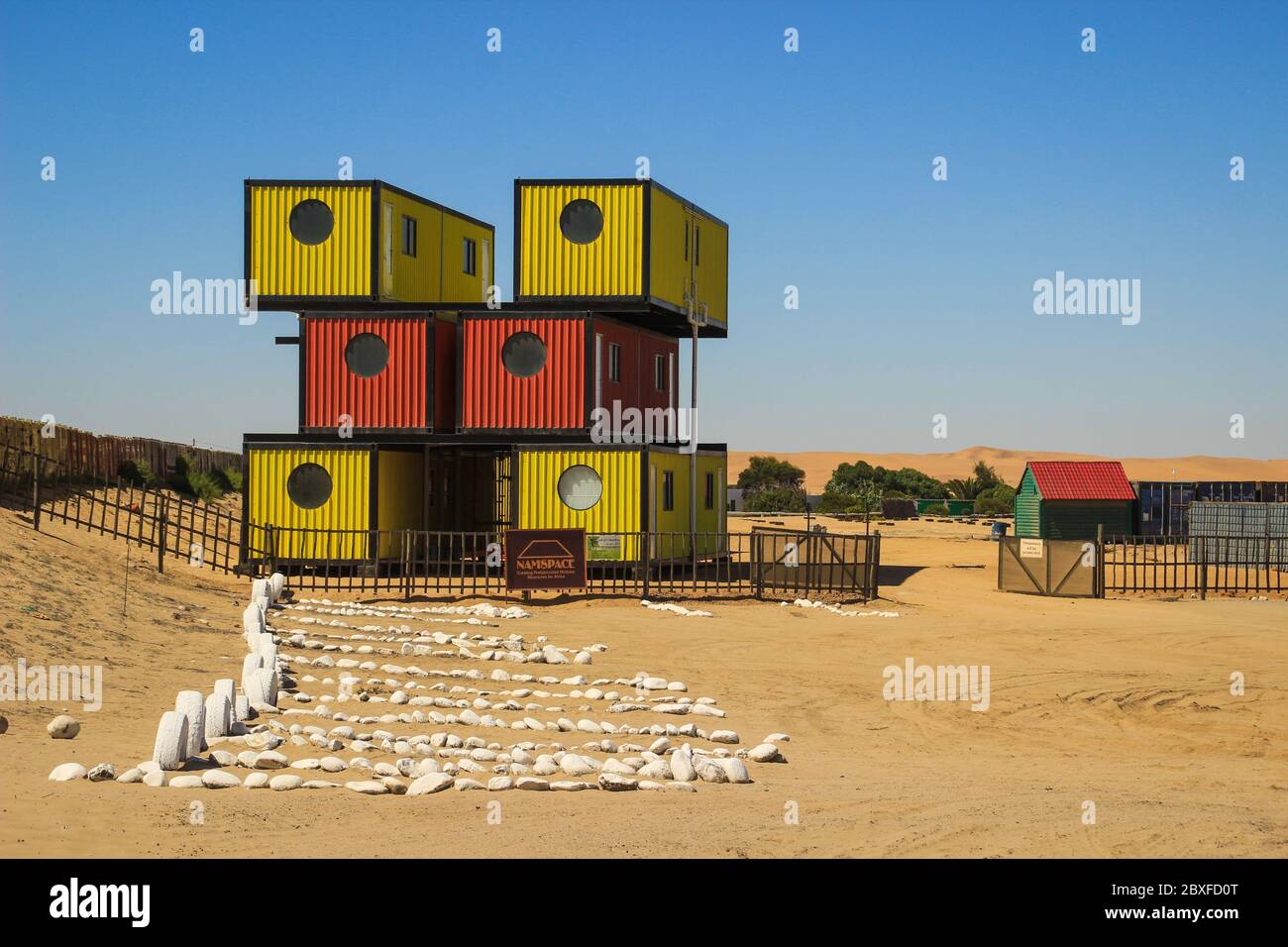 Shipping container home exterior hi-res stock photography and images ...