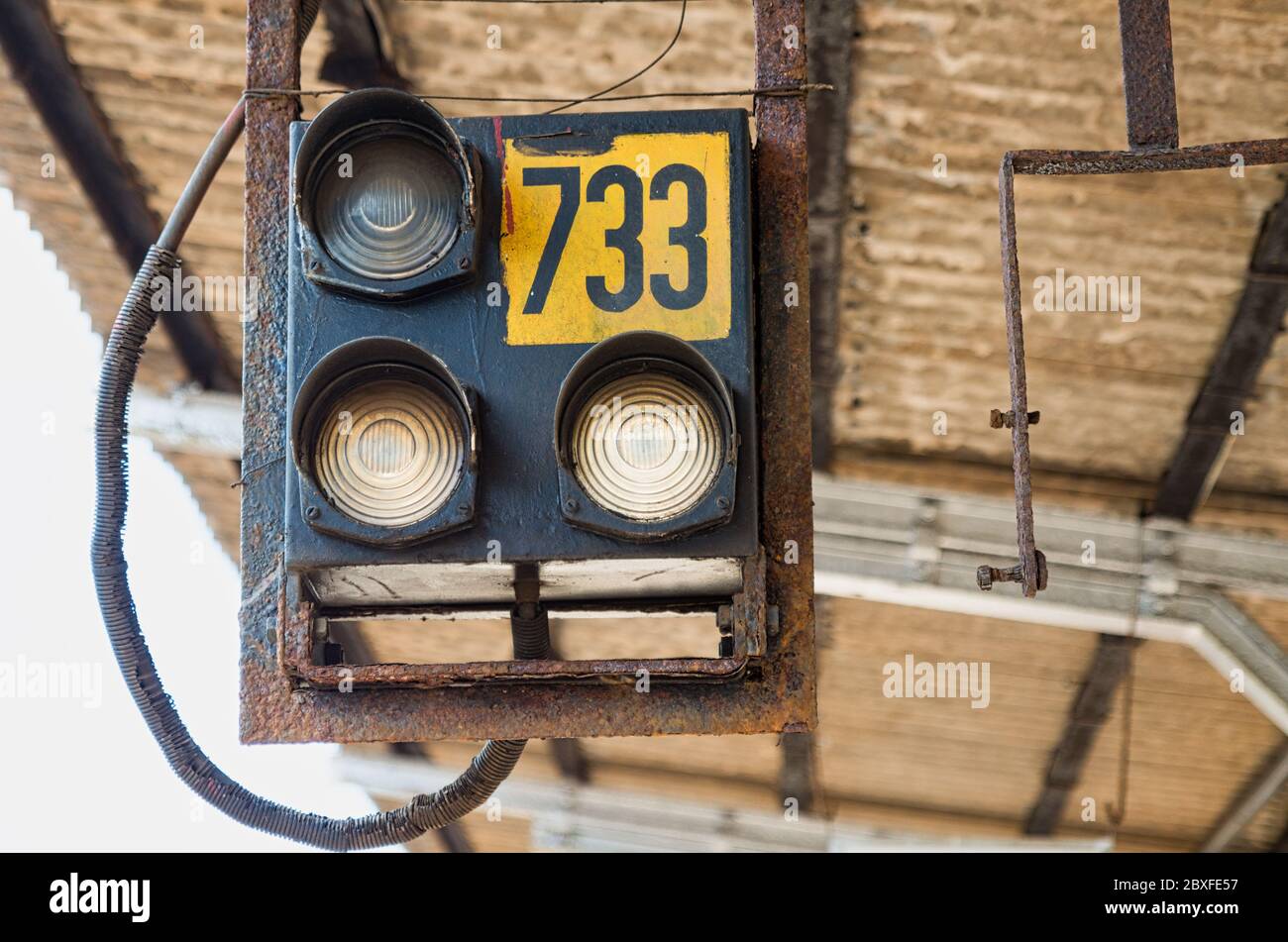 Signal lights railway history hi-res stock photography and images - Alamy