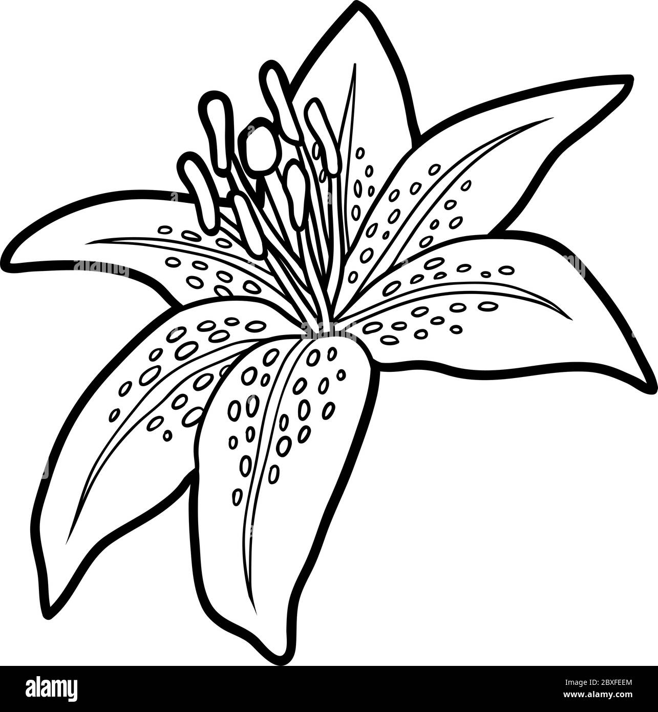 Kindergarten flower Black and White Stock Photos & Images - Alamy