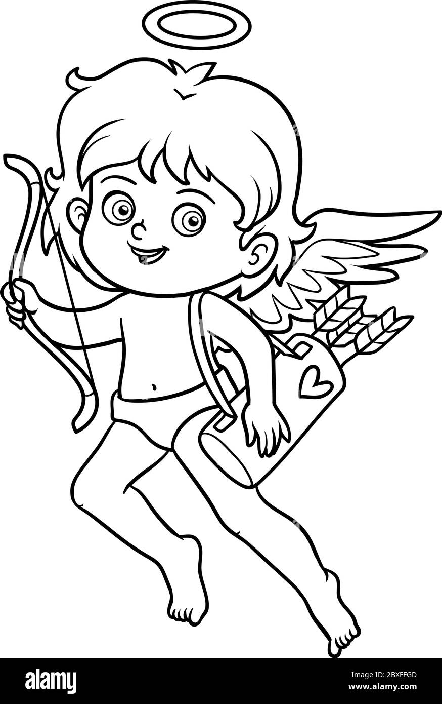 Heart frame coloring page Black and White Stock Photos & Images - Alamy