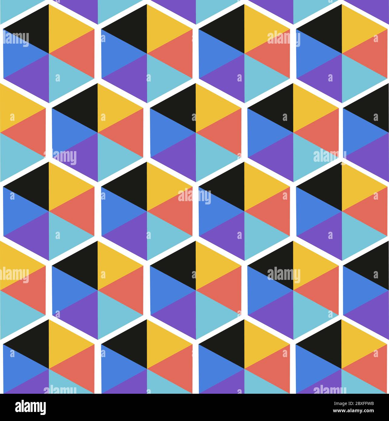 Geometric seamless pattern hi-res stock photography and images - Alamy