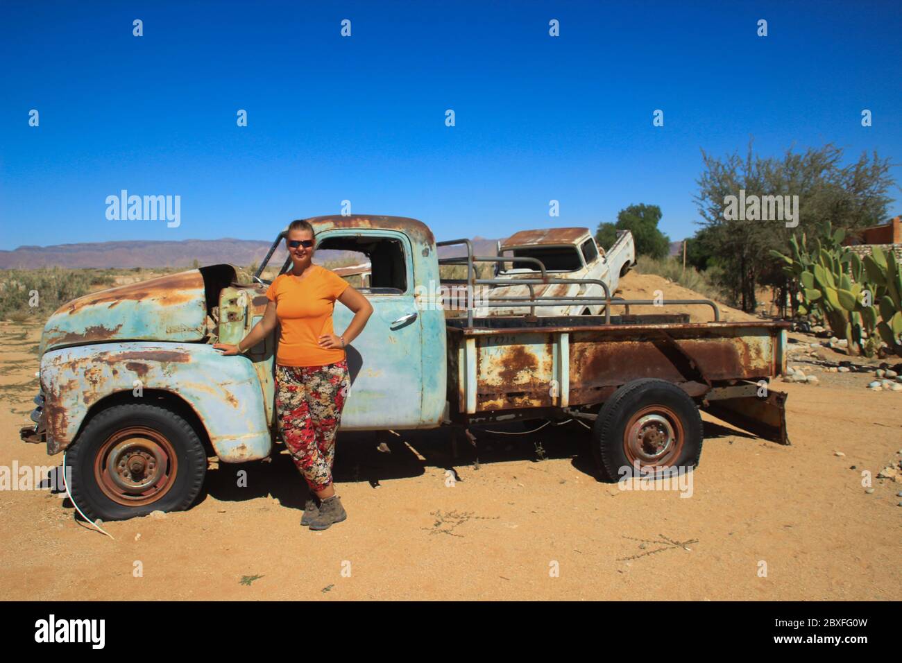Rusty Old Trucks And Girls