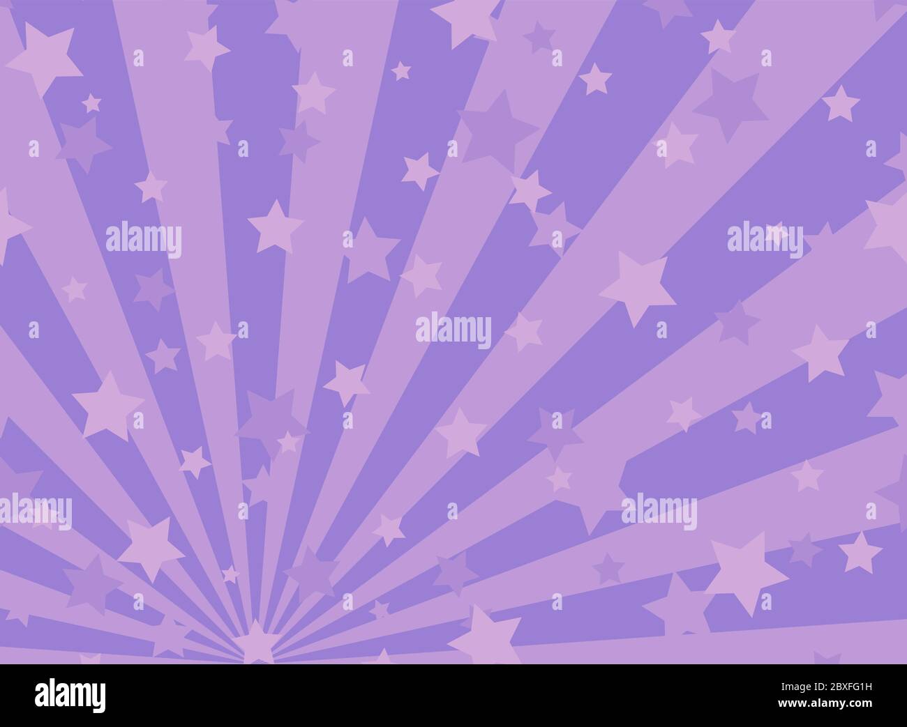 Sunlight horizontal background. purple and violet color burst ...
