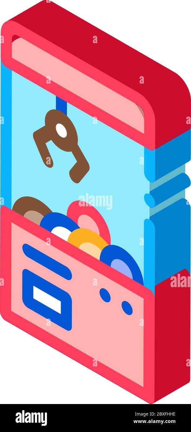 toy win machine isometric icon vector illustration Stock Vector Image ...