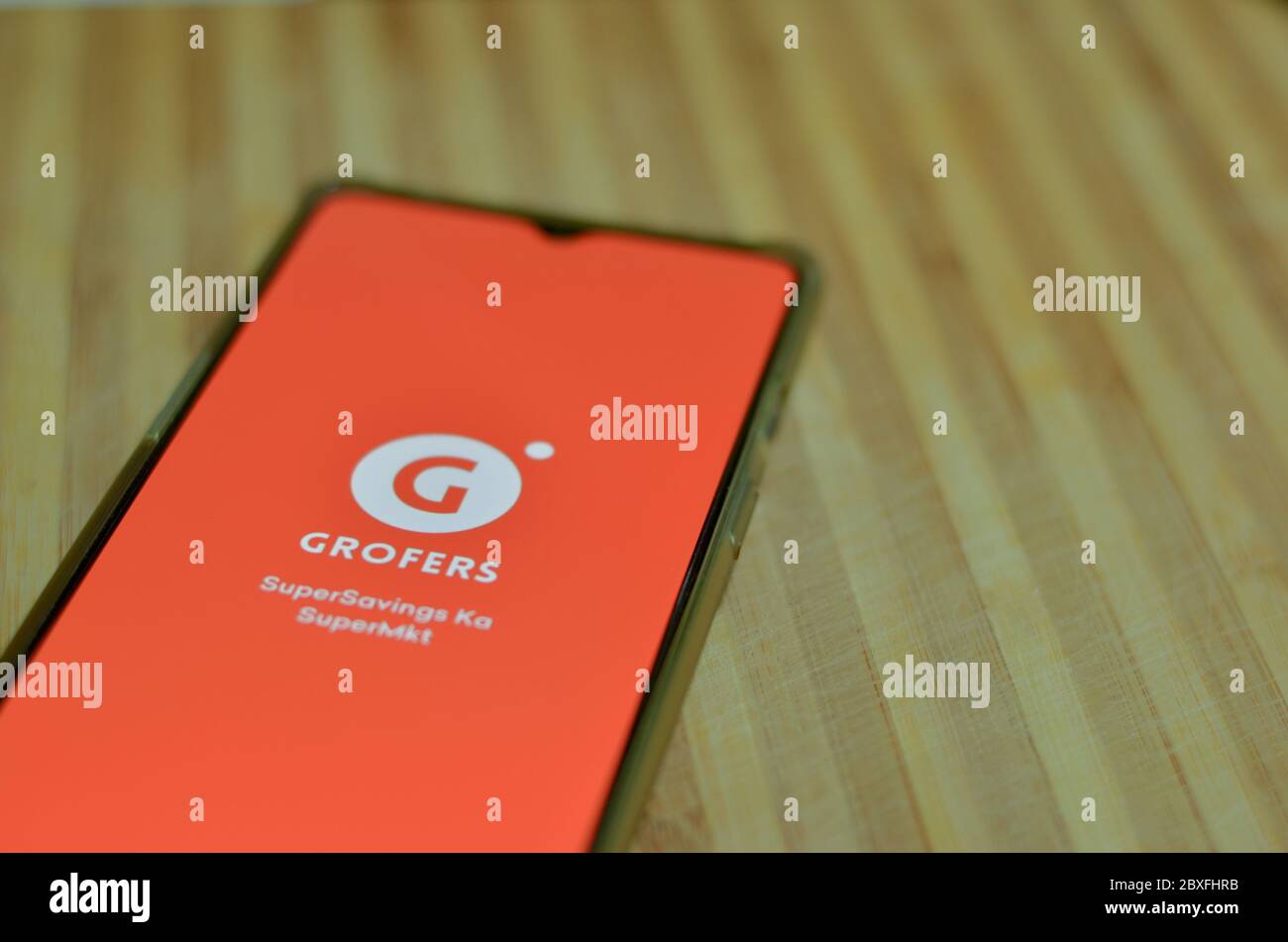 Grofers logo hi-res stock photography and images - Alamy