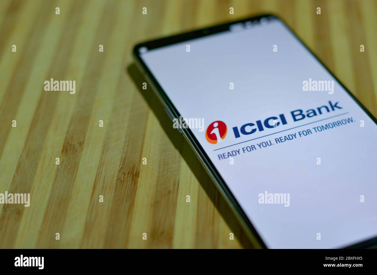 Icici bank logo hi-res stock photography and images - Alamy