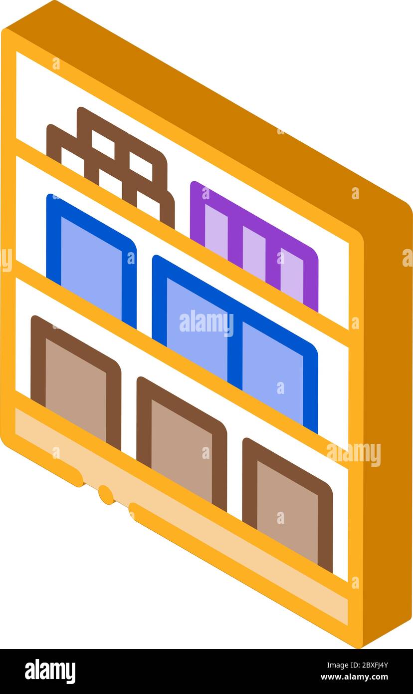 basement cellar isometric icon vector illustration Stock Vector Image ...