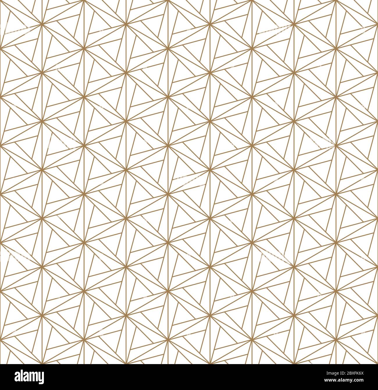 Seamless geometric pattern inspired by Japanese Kumiko ornament.For ...