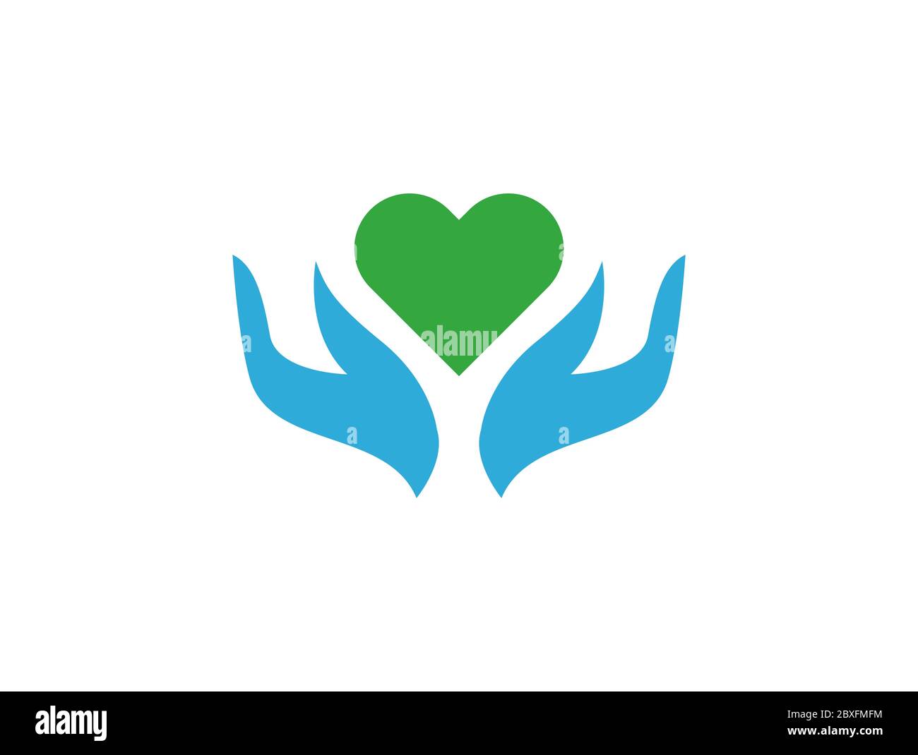 Care love hand icon hi-res stock photography and images - Alamy