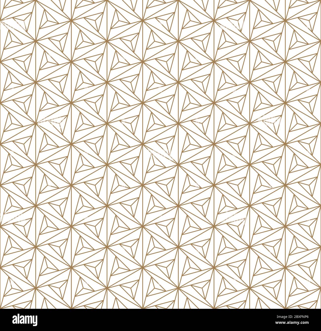 Seamless geometric pattern inspired by Japanese Kumiko ornament.For ...