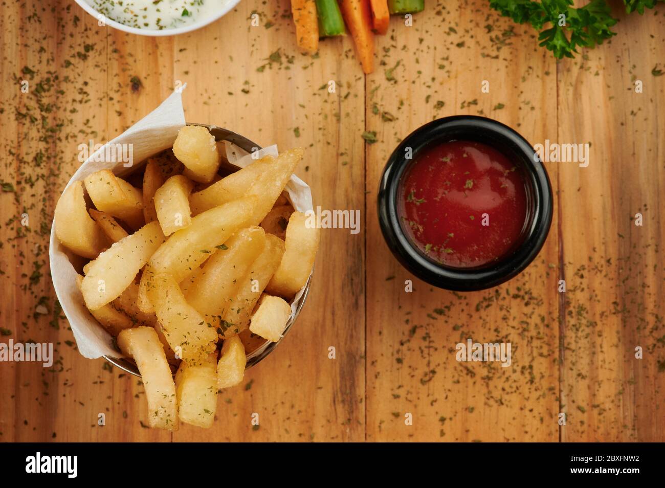 French fries in paper cup hi-res stock photography and images - Alamy