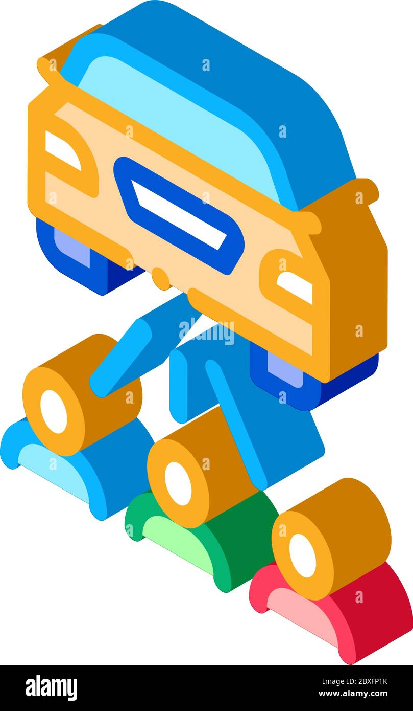 inspection by people isometric icon vector illustration Stock Vector ...