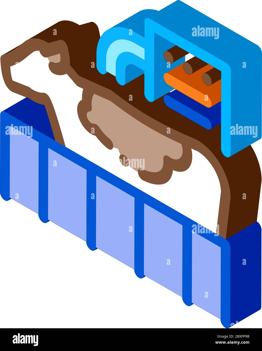 cow check isometric icon vector illustration Stock Vector Image & Art ...