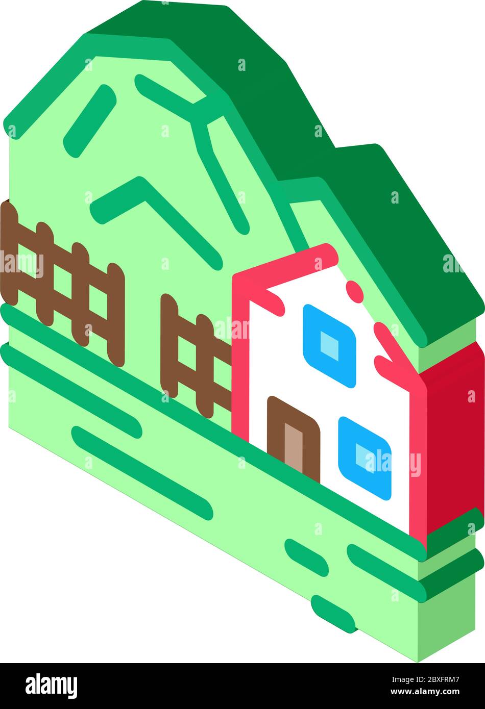 Highlands countryside Stock Vector Images - Alamy