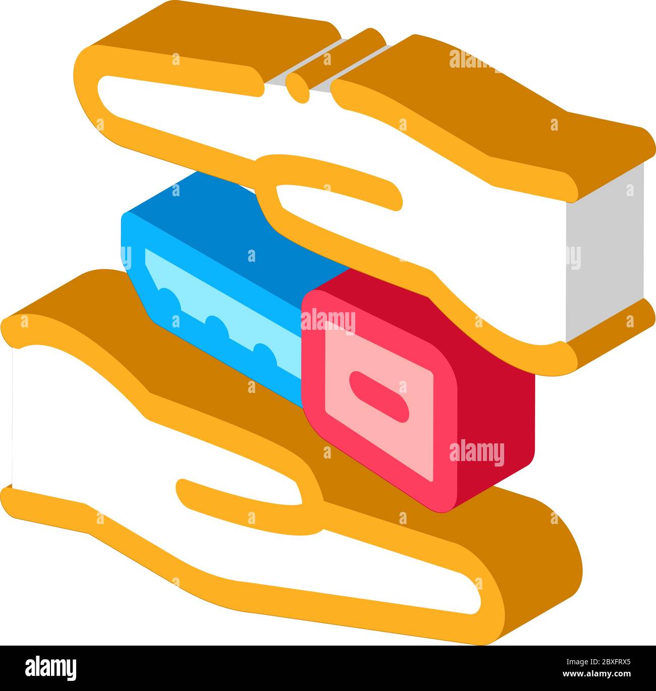 hand over car keys isometric icon vector illustration Stock Vector ...