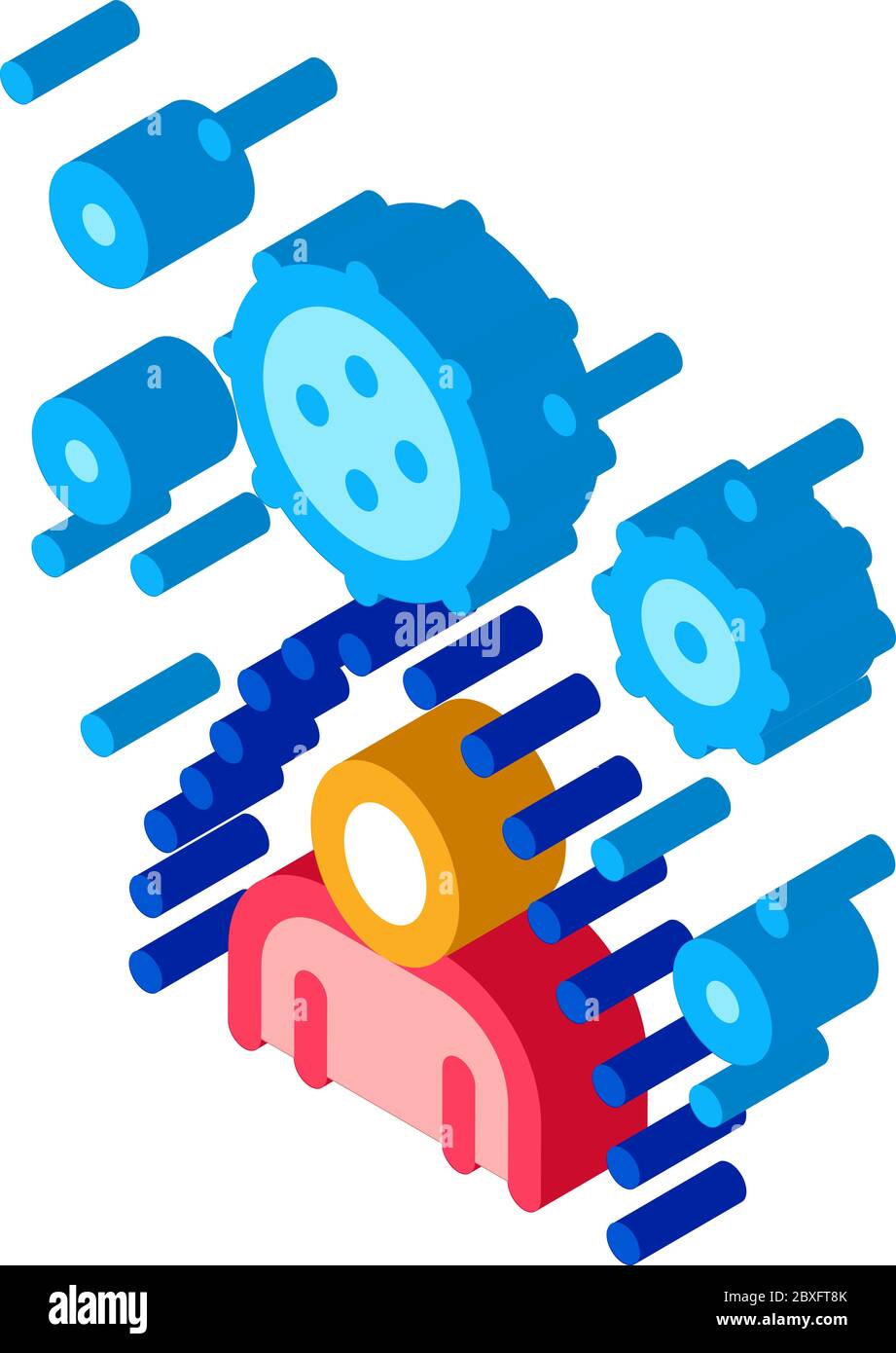 immunity human protection against harmful viruses isometric icon vector ...