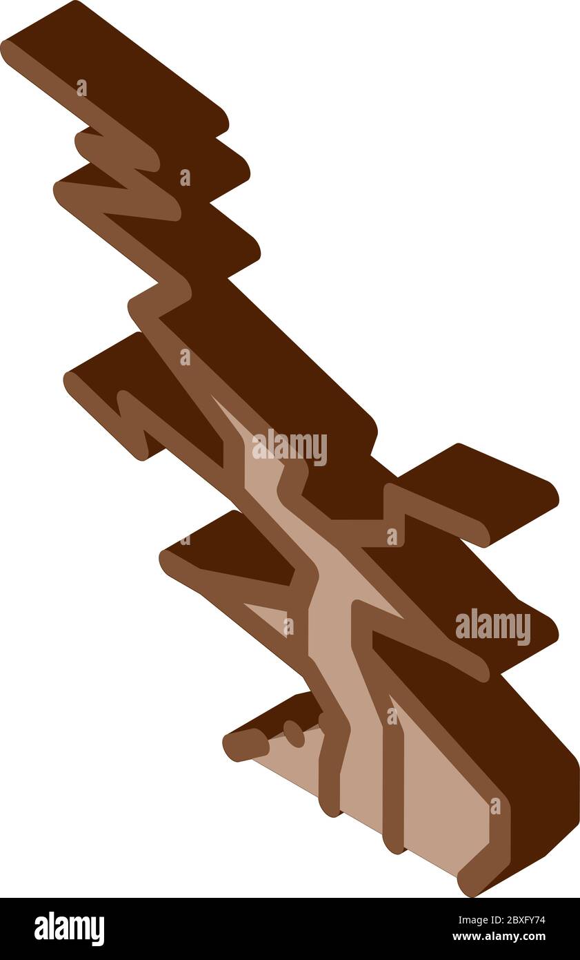 ground fault earthquakes icon vector illustration Stock Vector Image ...