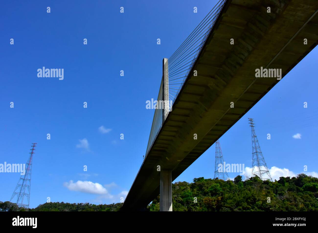 The Centenario Bridge is the 2nd bridge built across the Panama Canal ...