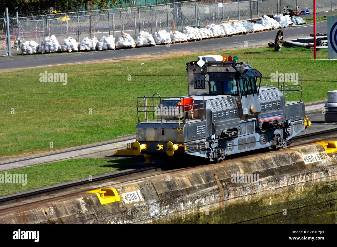 The Mule is used to pull ships through the locks at the Panama Canal ...