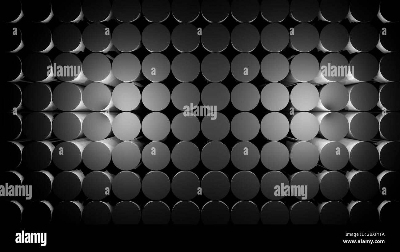 Abstract 3d shapes cylinders background hi-res stock photography and ...