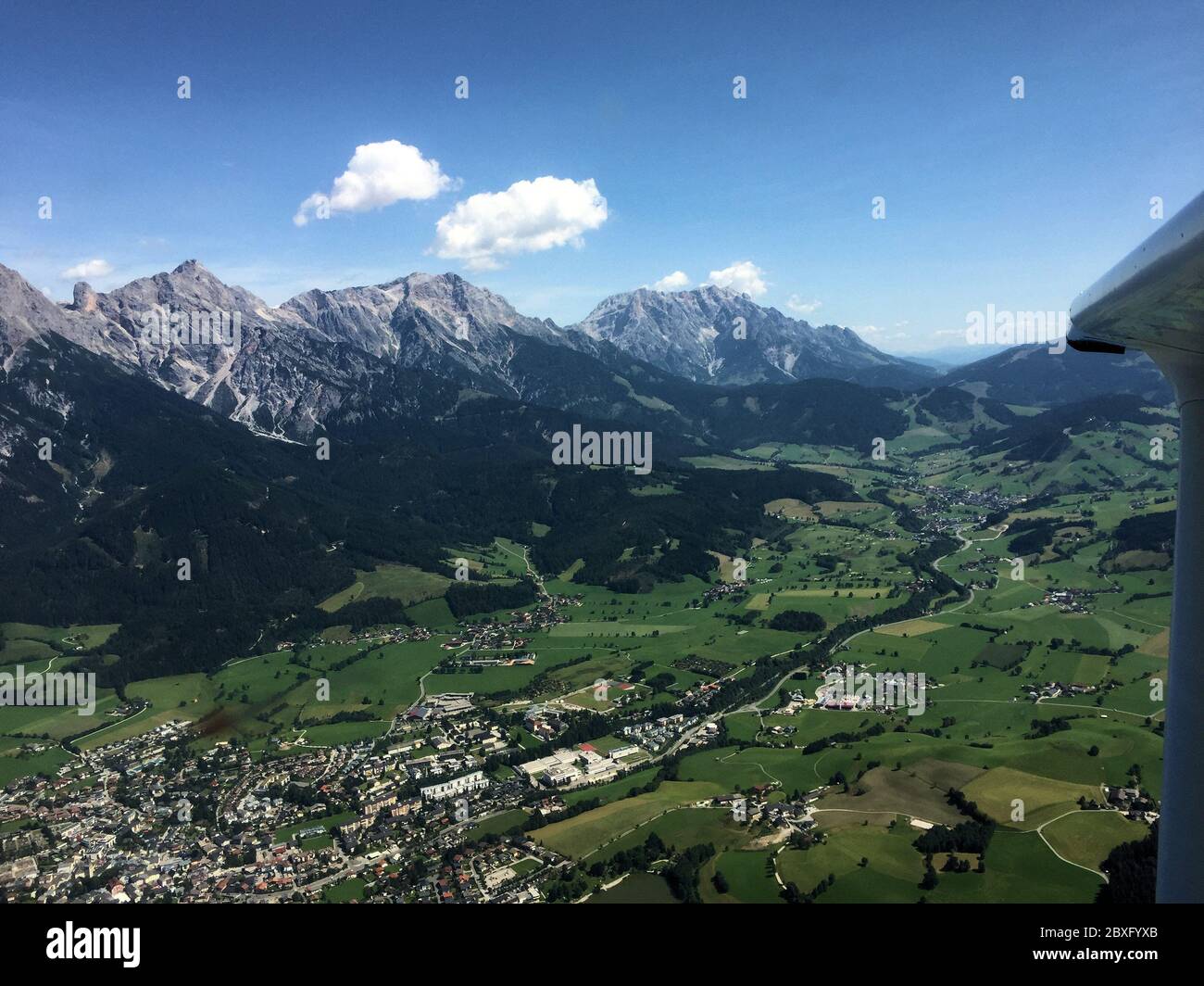 Bavaria natural landscape scenery from above Stock Photo - Alamy