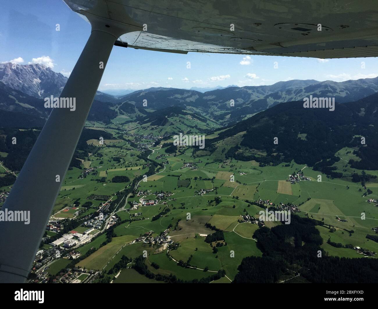 Bavaria natural landscape scenery from above Stock Photo - Alamy