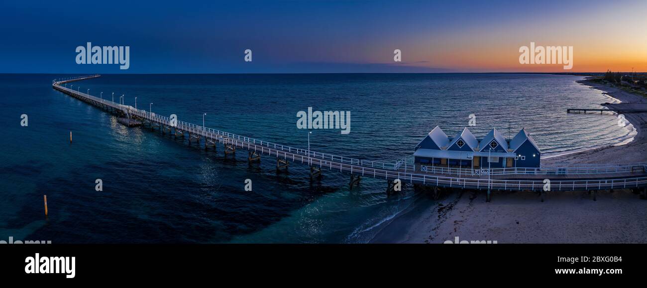 Busselton jetty aerial hi-res stock photography and images - Alamy