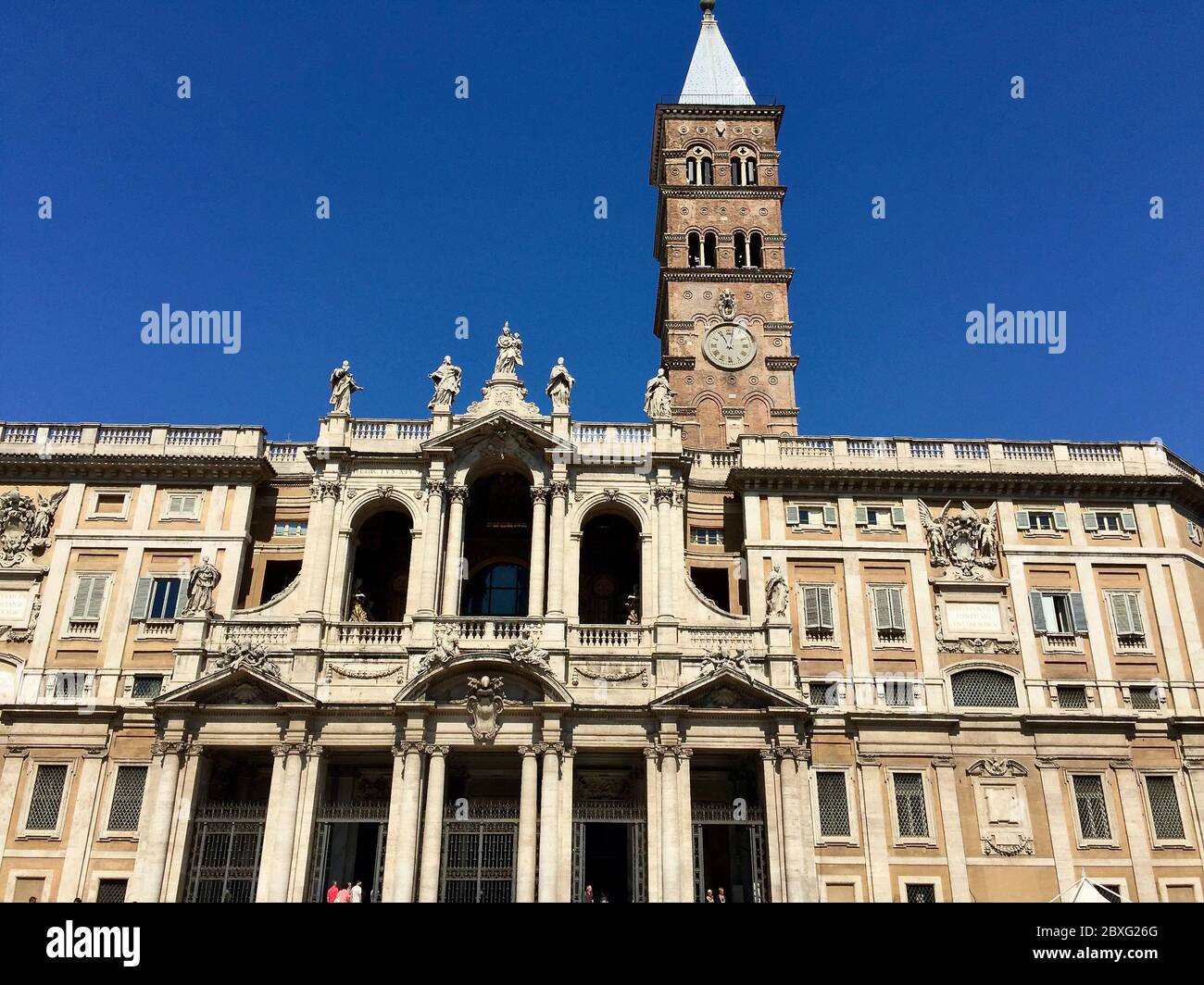 Basilica of Saint Mary Major (Santa Maria Maggiore), Rome, Italy Stock ...