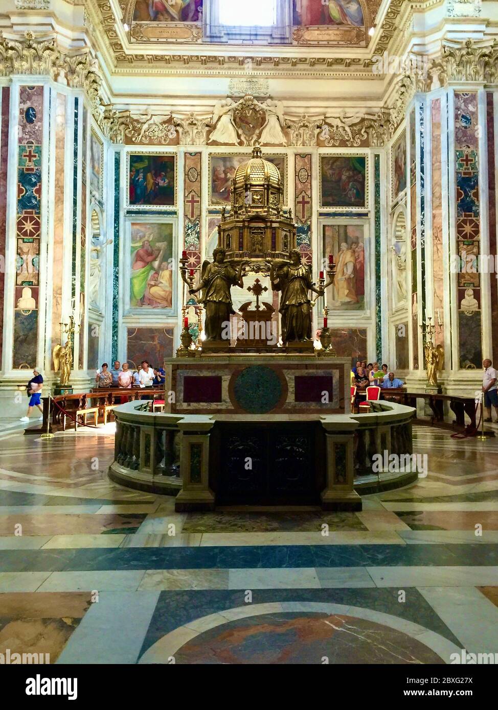 Basilica of Saint Mary Major (Santa Maria Maggiore), Rome, Italy Stock ...