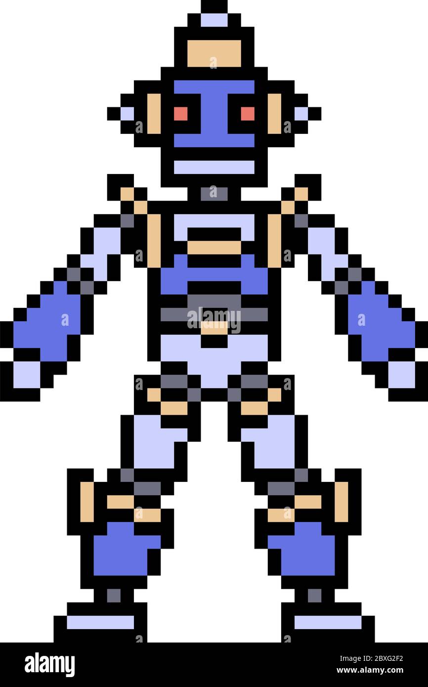 Square robot Stock Vector Images - Alamy